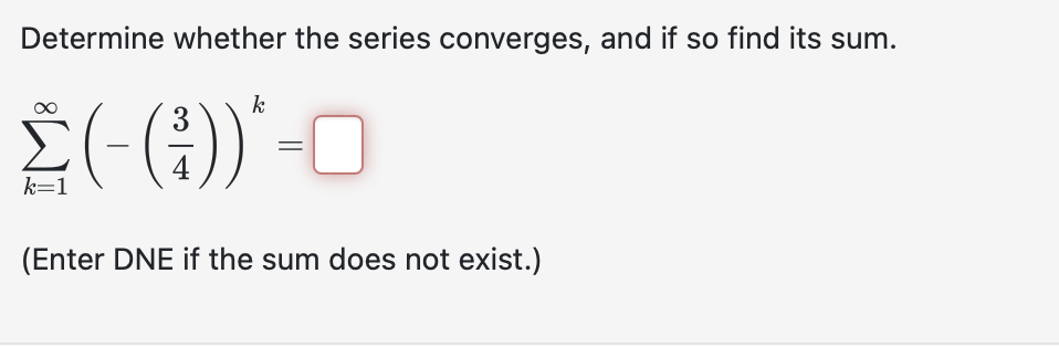 Solved Determine whether the series converges, and if so | Chegg.com