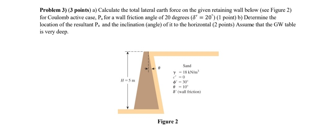 Solved Problem 3) (3 ﻿points) ﻿a) ﻿Calculate the total | Chegg.com