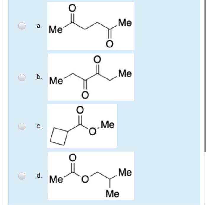 Solved Compound with molecular formula C6H10O2, it shows 3 | Chegg.com