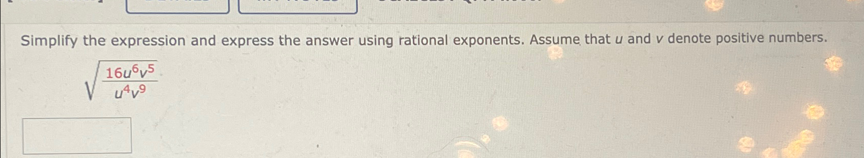 Solved Simplify the expression and express the answer using | Chegg.com