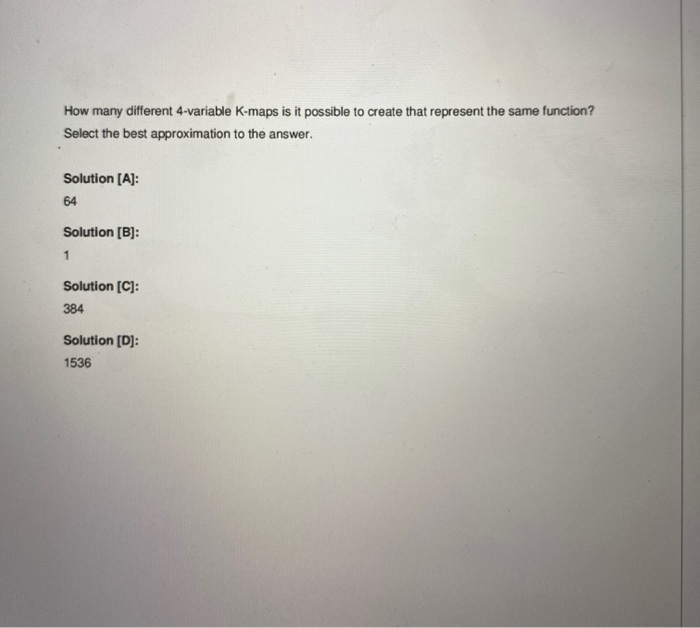 Solved Select the best approximation when the following | Chegg.com