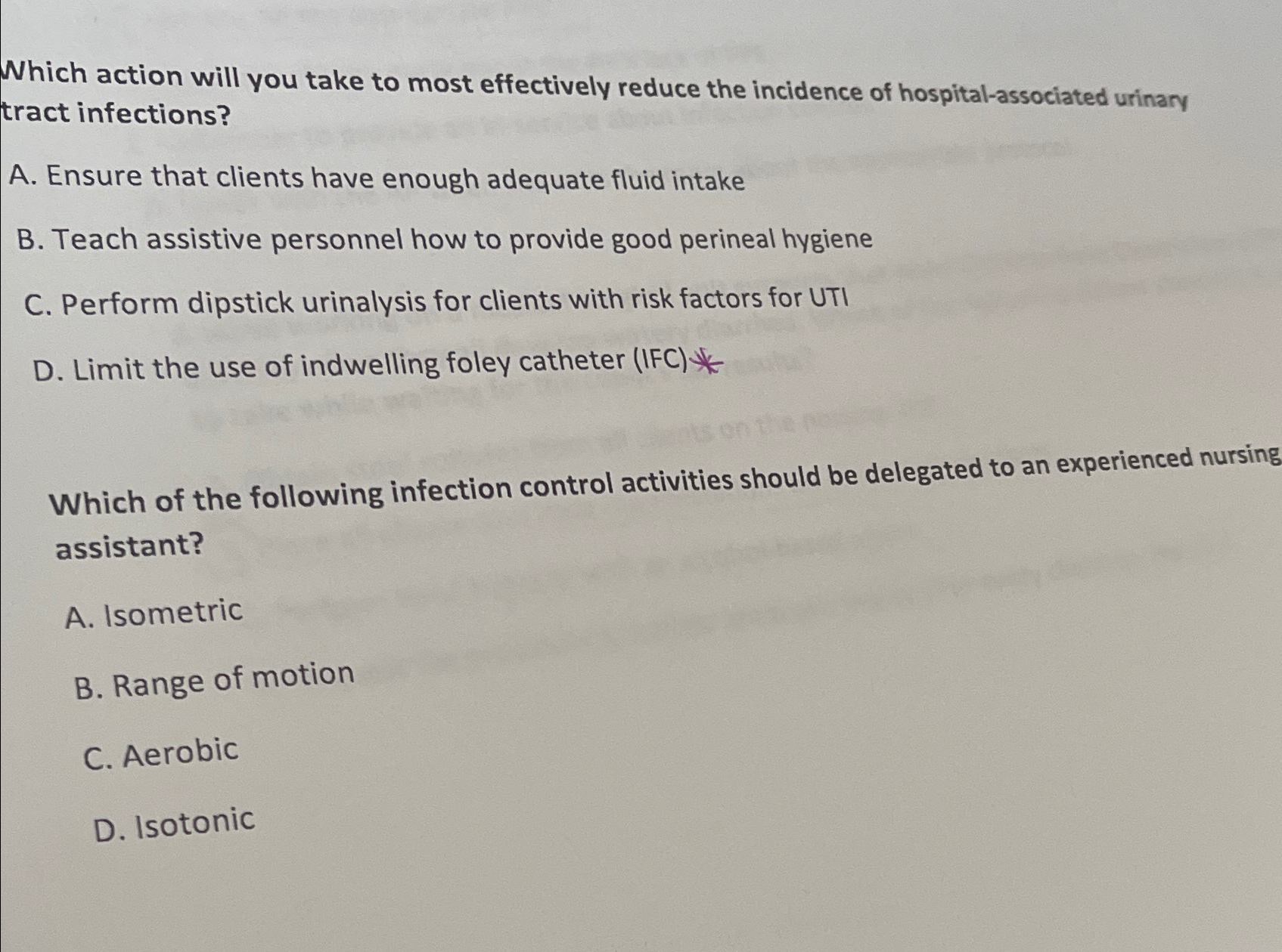 Solved Which action will you take to most effectively reduce | Chegg.com