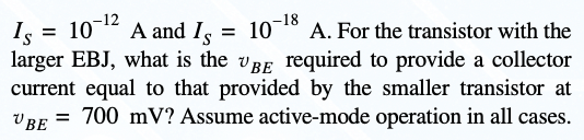 Solved 6.1 ﻿The terminal voltages of ﻿various npn | Chegg.com