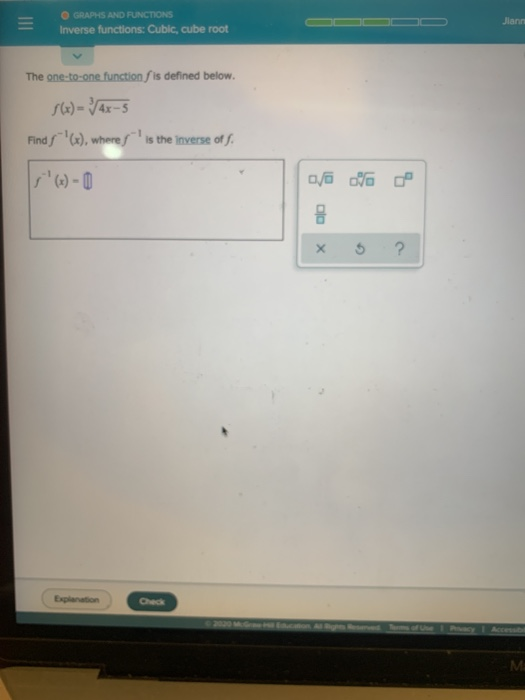 Solved GRAPHS AND FUNCTIONS Inverse functions: Cubic, cube | Chegg.com