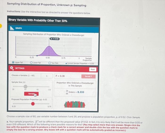 Solved Choose a sample size of 60 , use variable number | Chegg.com Solved Choose a sample size of 60 , use variable number | Chegg.com