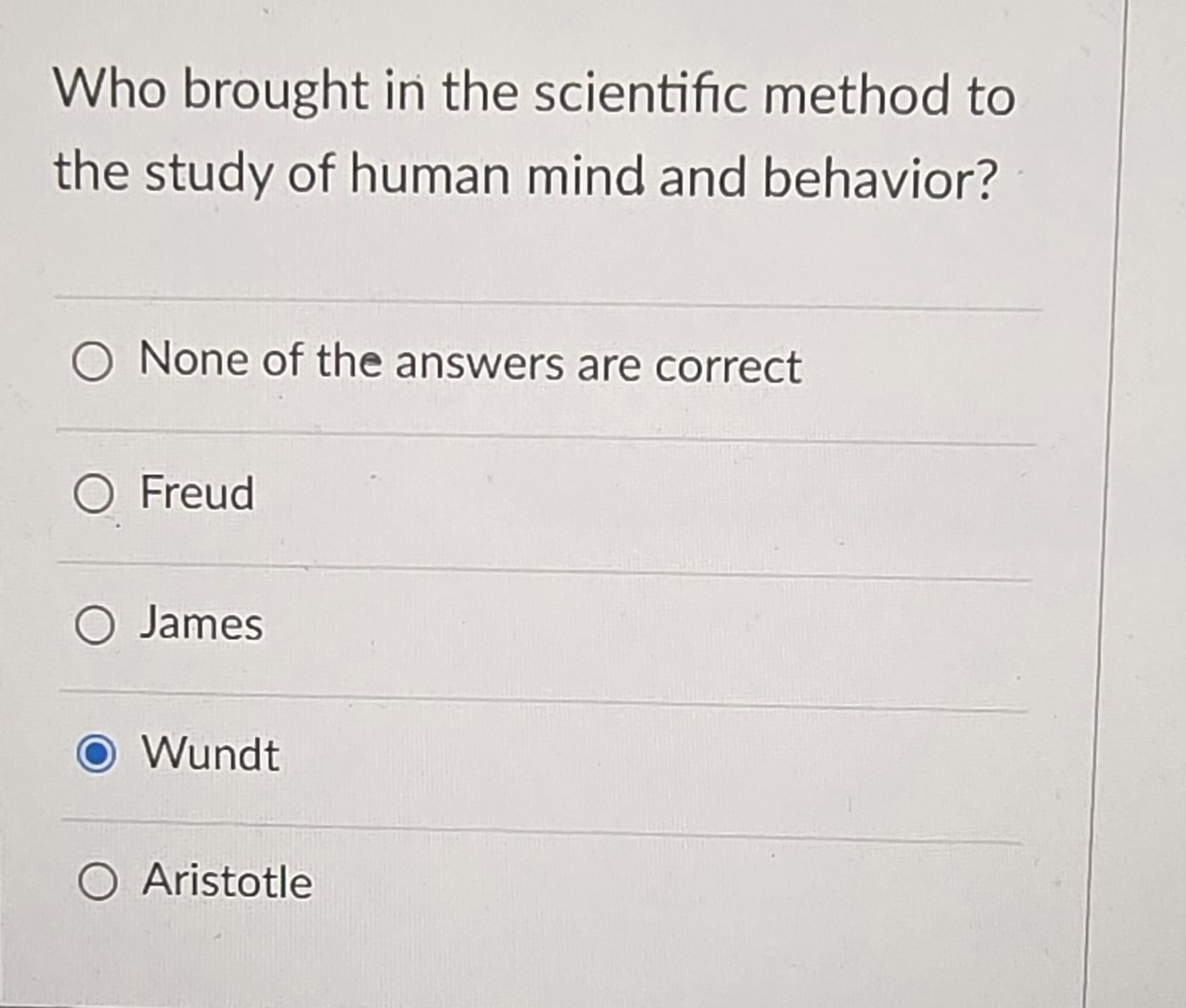 Solved Who brought in the scientific method tothe study of | Chegg.com