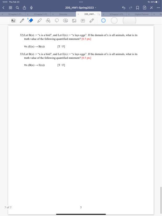 Solved 17) Using truth-tables, check the veracity of the | Chegg.com