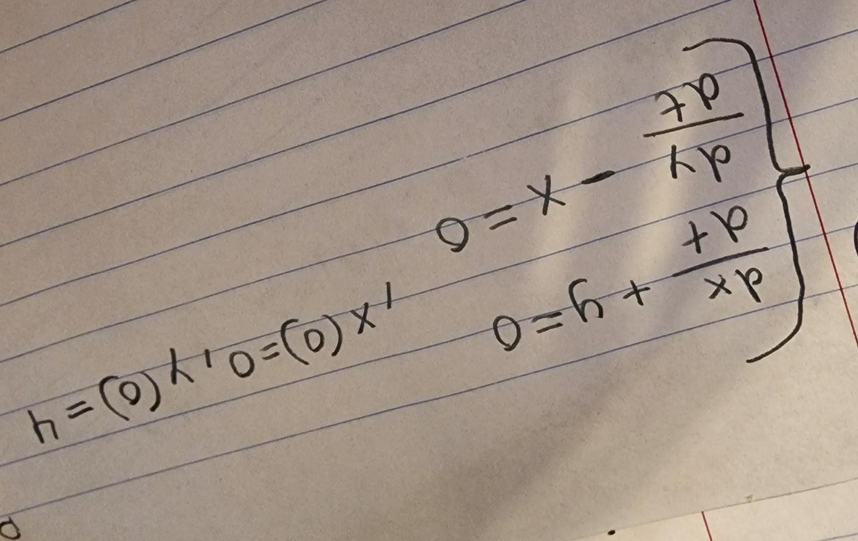 Solved try to find the solution of the following differental | Chegg.com