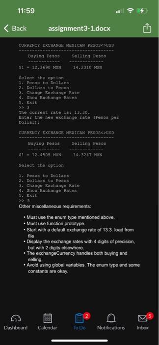 Back assignment3-1.docx cose1436 Fall 2022 Assignment | Chegg.com