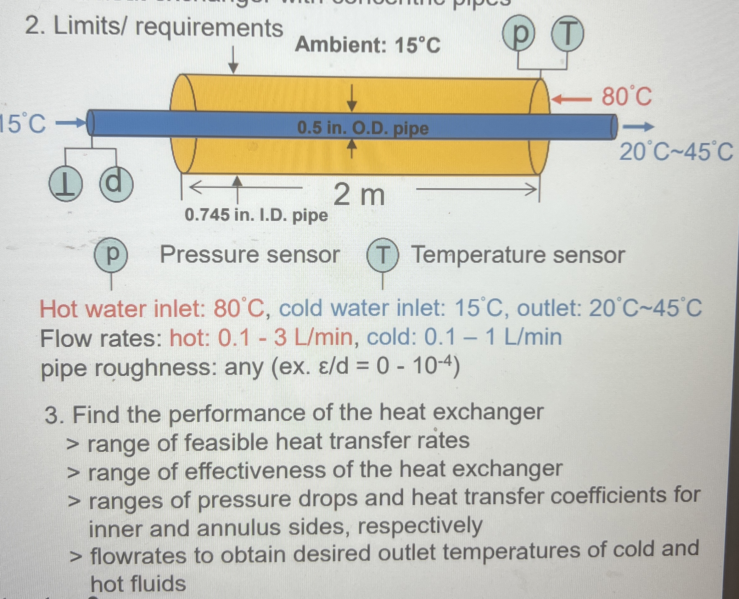 Solved by an EXPERT (P) ﻿Pressure sensor (T) ﻿Temperature sensorHot water | Chegg.com