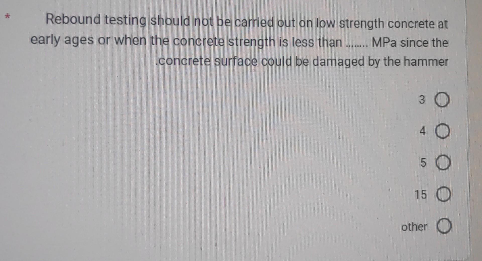 Solved Rebound testing should not be carried out on low | Chegg.com