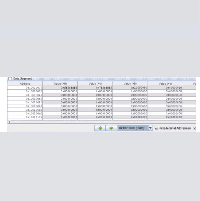 Solved Registers Coproc 1 Coproc 0 Name Number Value Szero | Chegg.com