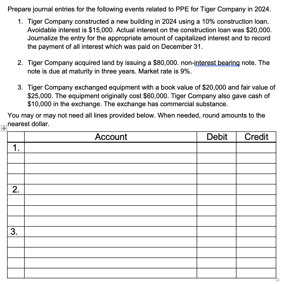 Solved Prepare journal entries for the following events | Chegg.com