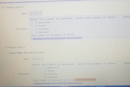 Solved Paragraph Write a program that converts change into | Chegg.com