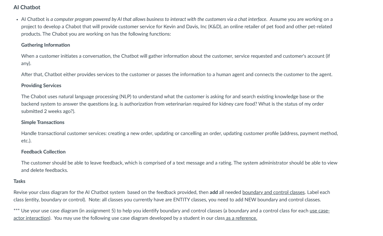 Solved Al ChatbotAl Chatbot is a computer program powered by | Chegg.com