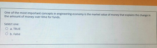 Solved 1 Arithmetic gradient series: of Select one: a. | Chegg.com