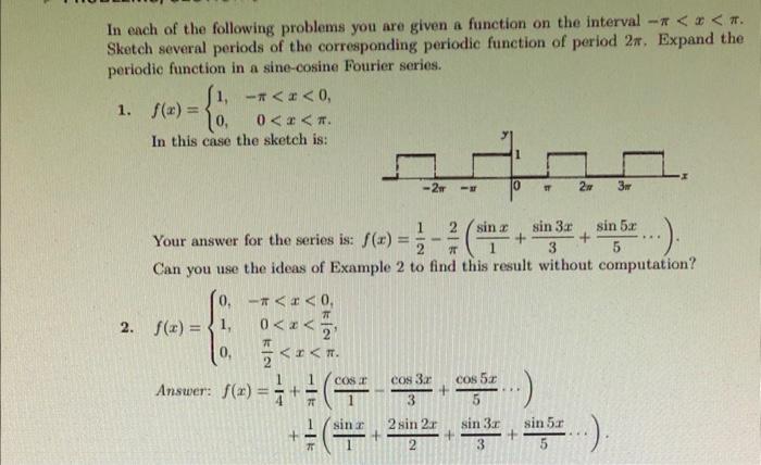 Solved Please help me solve problem 2! problem 2 only! | Chegg.com