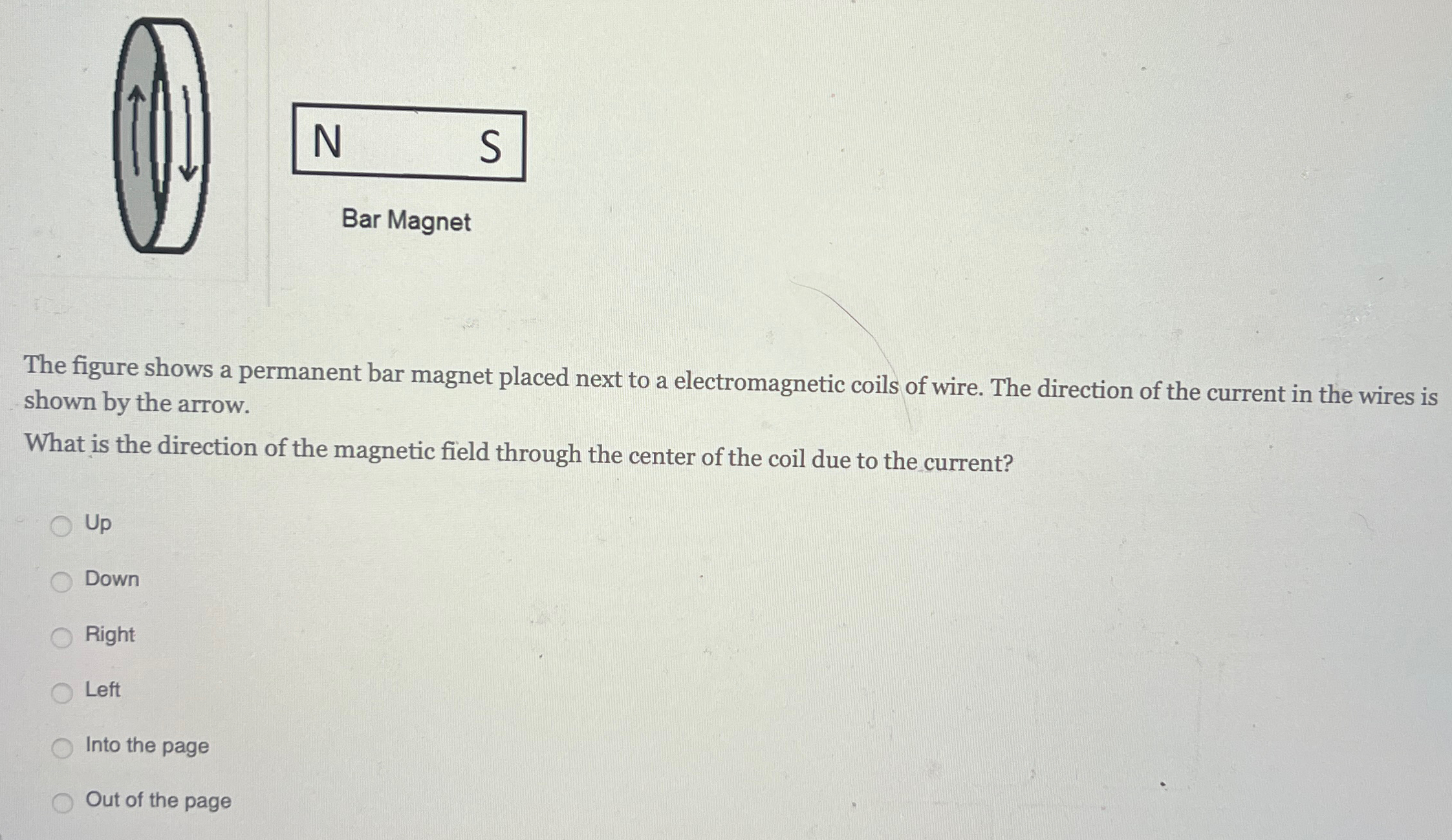 Solved Bar MagnetThe figure shows a permanent bar magnet | Chegg.com