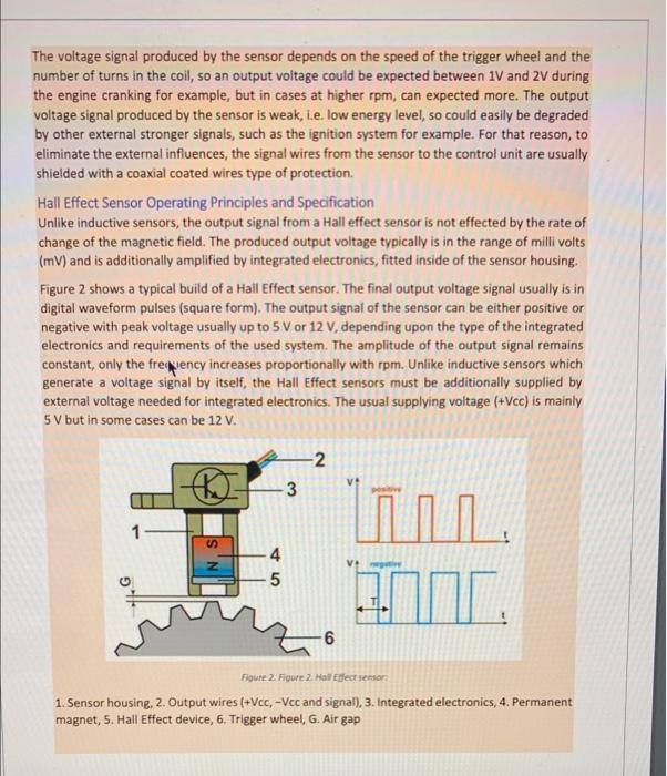 Solved Read the documentation of the inductive and Hall | Chegg.com