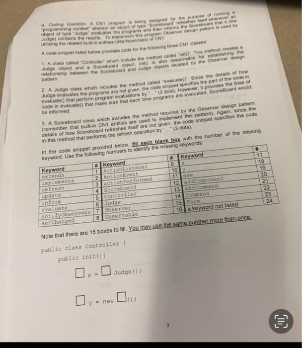 Solved Judge) contains the resuls To implement this program | Chegg.com