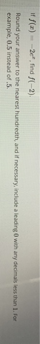 Solved If F x 2e Find F 2 Round Your Answer To The Chegg solved-if-f-x-2e-find-f-2-round-your-answer-to-the-chegg