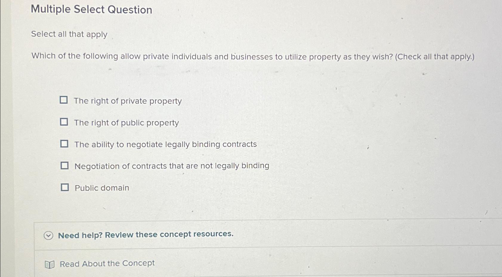 Solved Multiple Select QuestionSelect all that applyWhich of | Chegg.com