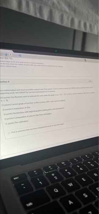 Solved A est (82%) arked paper to do your work for the | Chegg.com