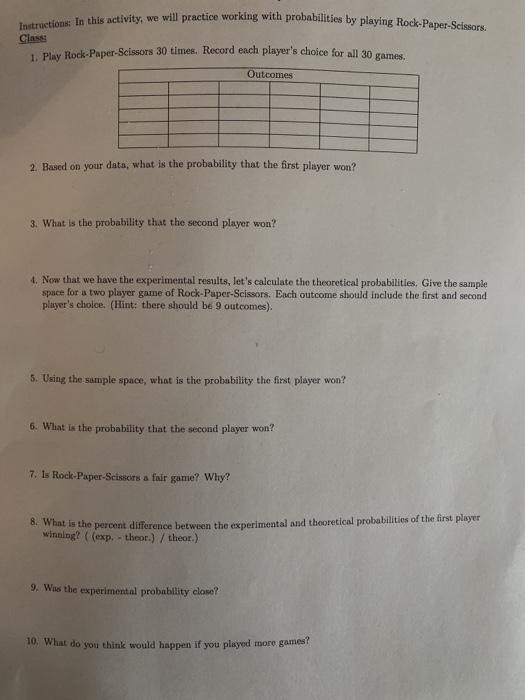 Solved Instructions. In this activity, we will practice | Chegg.com