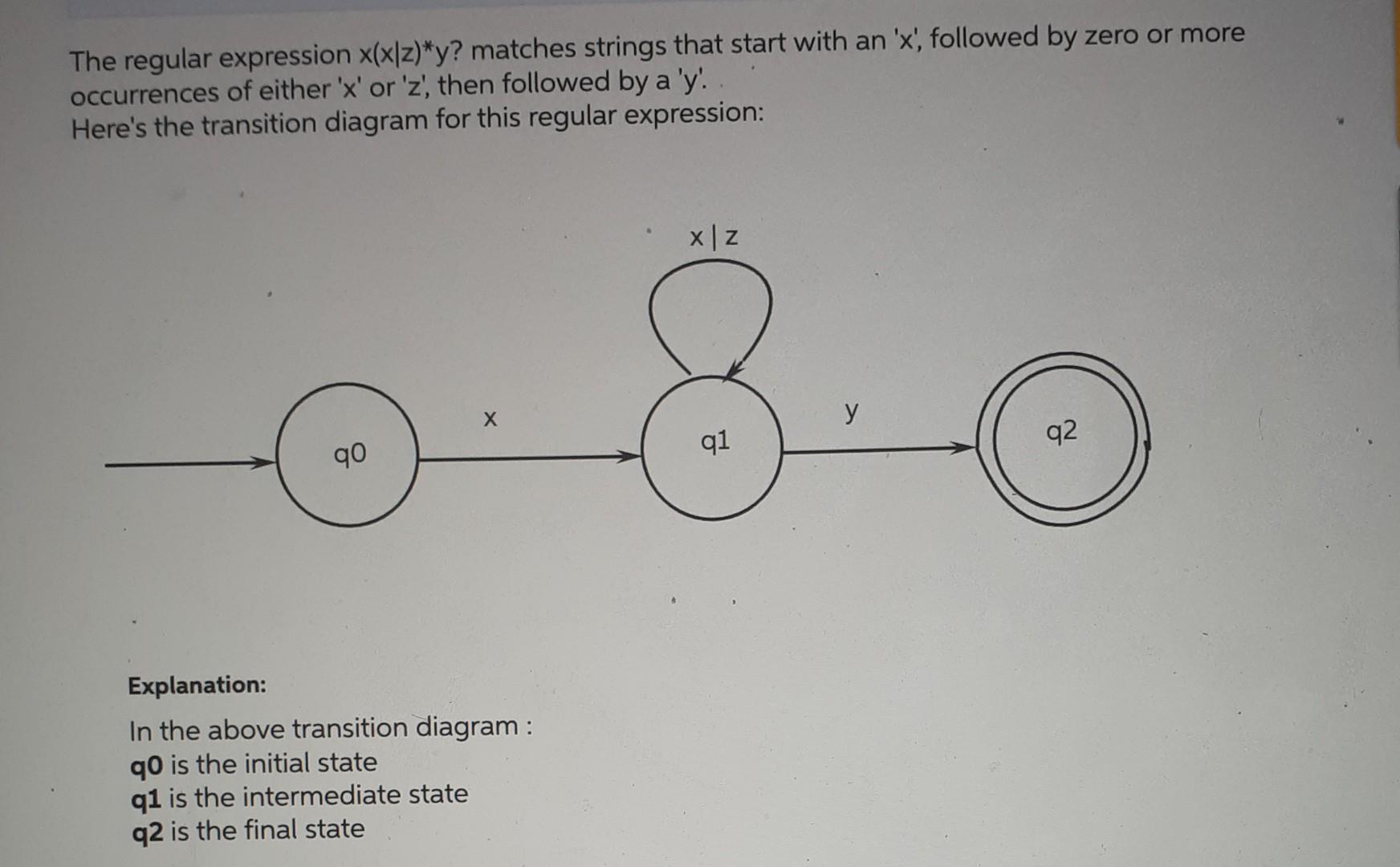 Assuming that Σ={x,y,z}, for the expressions given | Chegg.com
