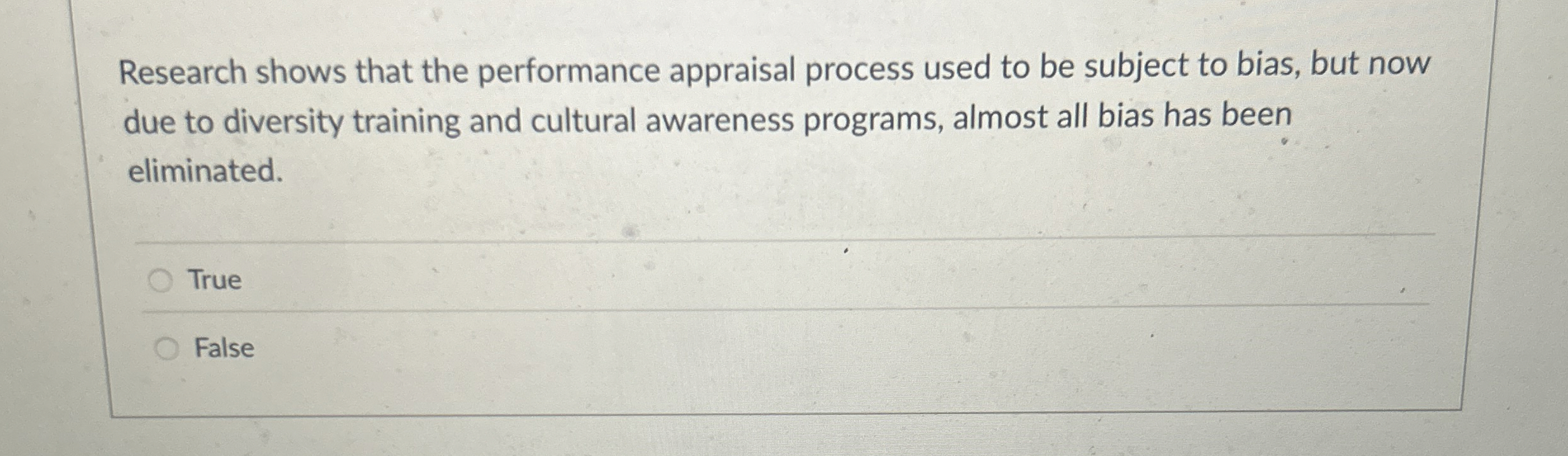 Solved Research shows that the performance appraisal process | Chegg.com