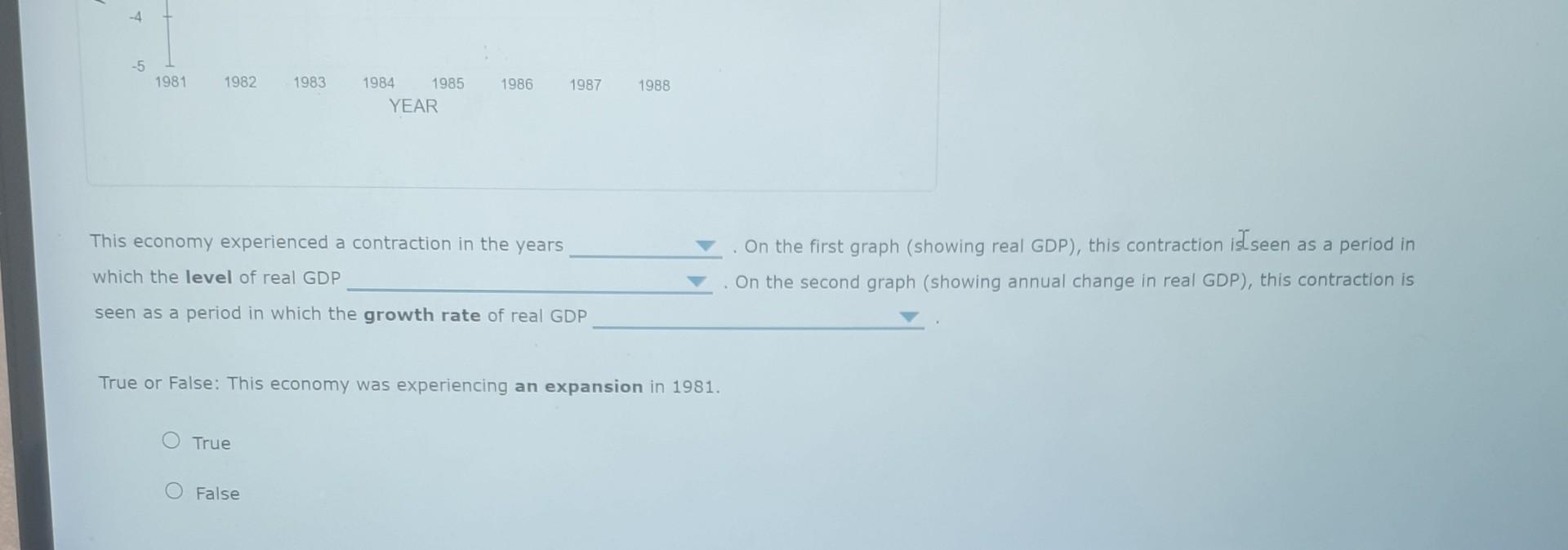 Solved Once you've calculated the percentage change for each | Chegg.com