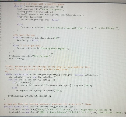 Solved 1 ** 2 This class encapsulates the data required to | Chegg.com