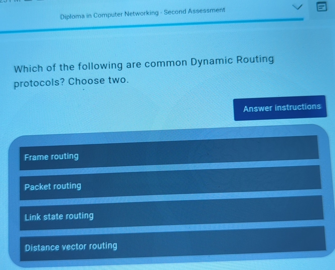 Solved Diploma in Computer Networking - ﻿Second | Chegg.com