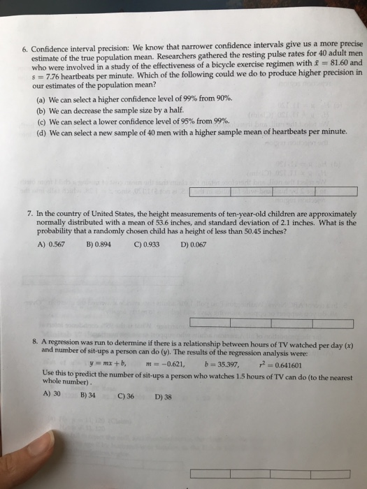 Solved 6 Confidence Interval Precision We Know That Chegg solved-6-confidence-interval-precision-we-know-that-chegg