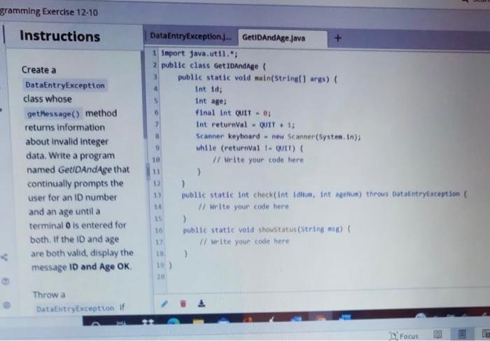 Solved Gramming Exercise 12 10 Instructions 4 Data 