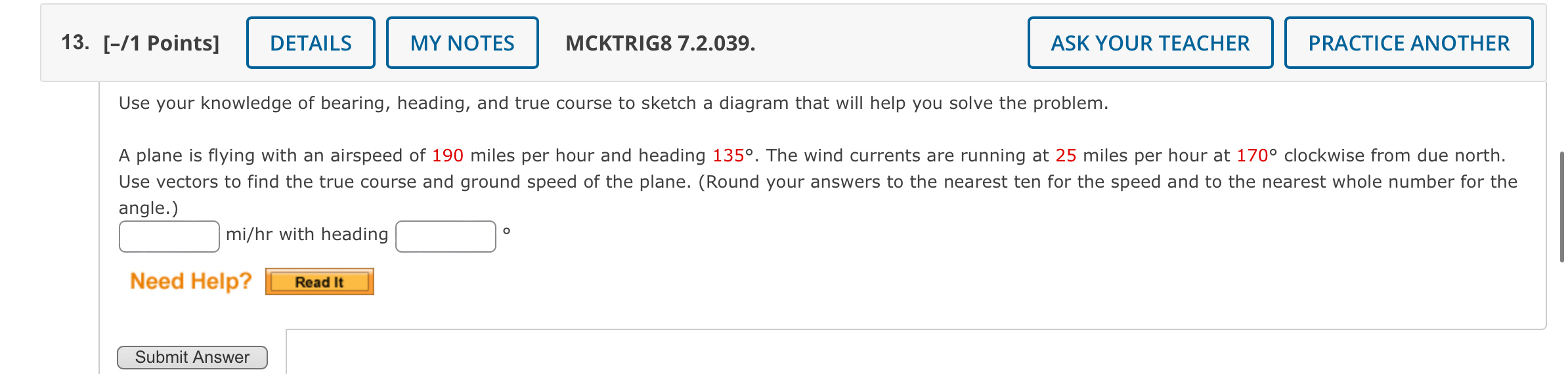 Solved [-/1 ﻿Points] q, ﻿MCKTRIG8 7.2.039.Use your knowledge | Chegg.com
