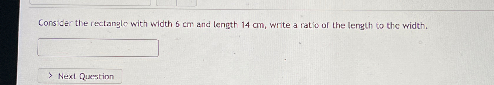 Solved Consider the rectangle with width 6cm ﻿and length | Chegg.com