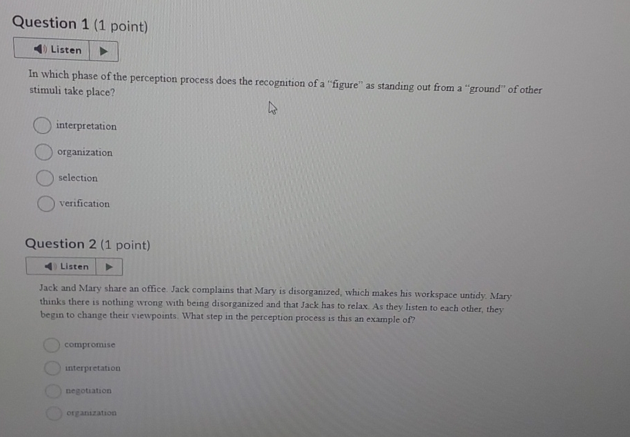 Solved Question 1 (1 ﻿point)ListenIn which phase of the | Chegg.com
