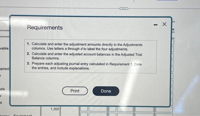 Solved Print DoneData table on for Your Career | Chegg.com