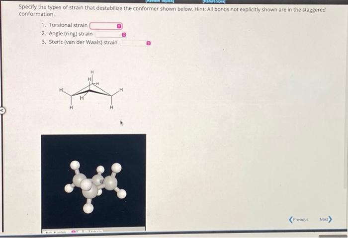 Solved Specify the types of strain that destabilize the | Chegg.com