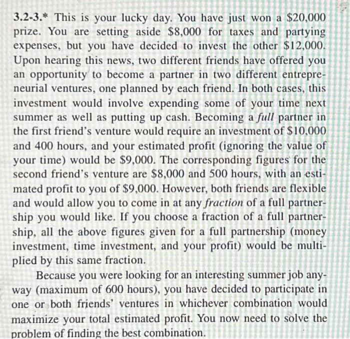 Solved Di 43 2 Work Through The Simplex Method In 5615