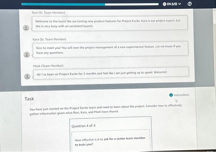 Solved Welcome to the teaml We are testing new product | Chegg.com