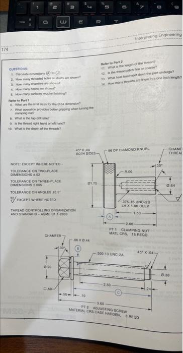 qursmang. 4. Hew mary codes ine dewn? Aefer te Pat 1 | Chegg.com