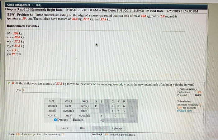 Solved Class Management | Help Chapter 9 and 10 Homework | Chegg.com