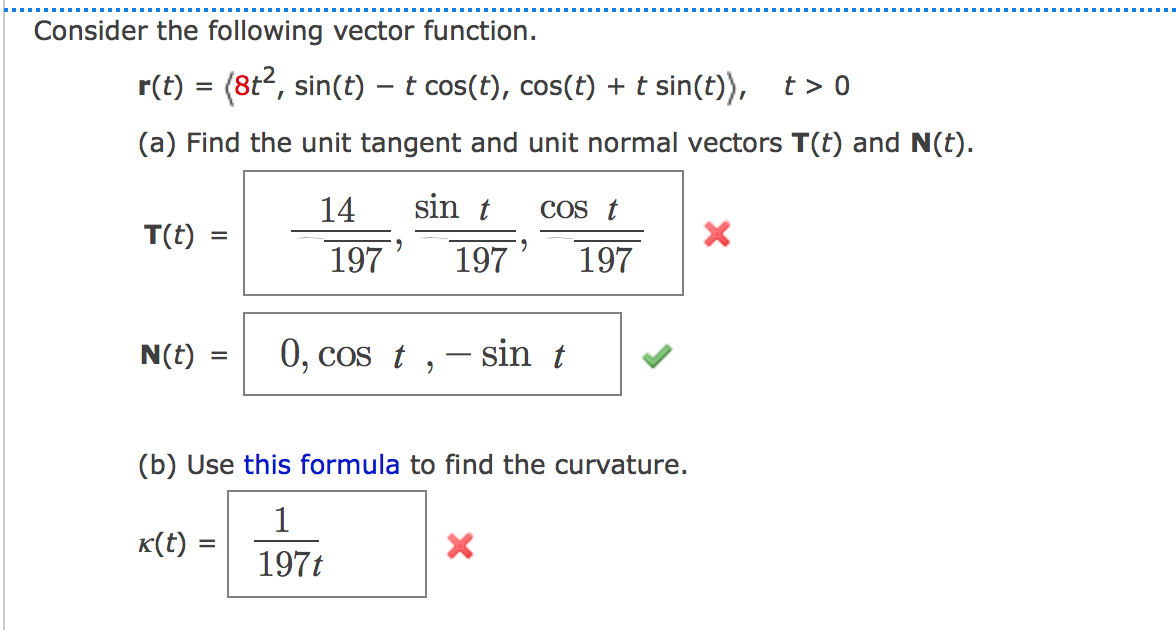Solved Consider the following vector | Chegg.com