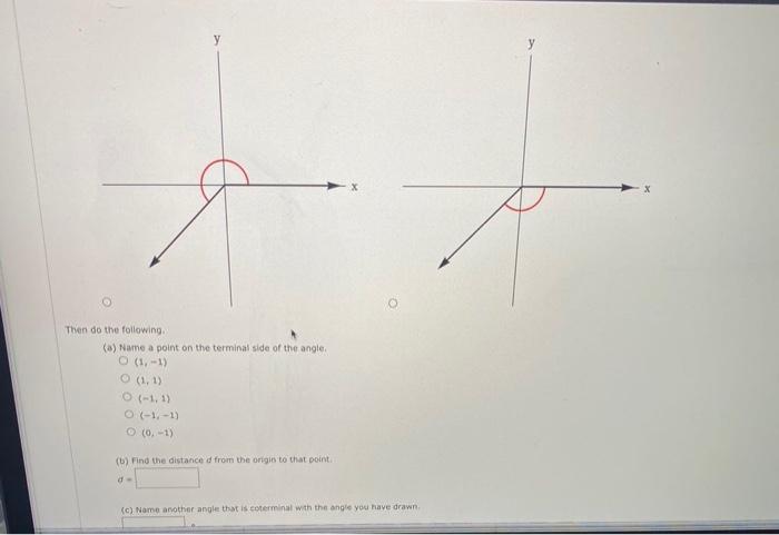 Solved Draw the following angle in standard position 135° у | Chegg.com
