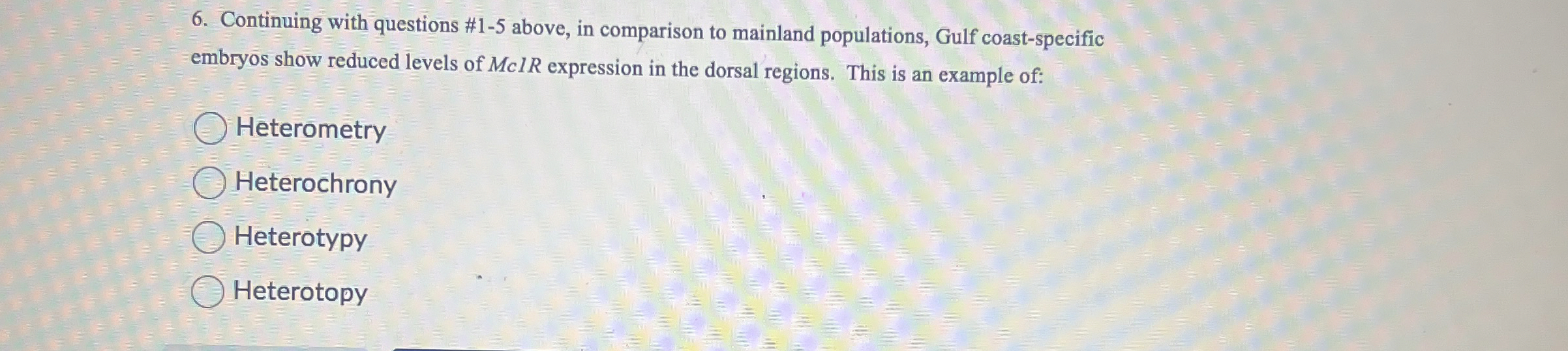Solved Continuing with questions #1-5 ﻿above, in comparison | Chegg.com