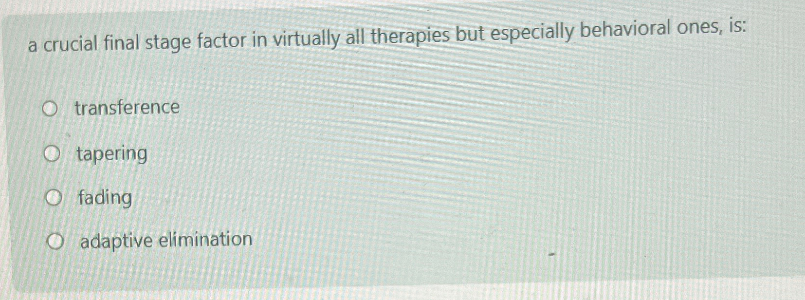 Solved a crucial final stage factor in virtually all | Chegg.com
