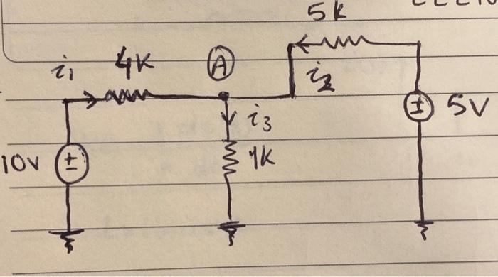 Solved find all th current and voltages values in this | Chegg.com