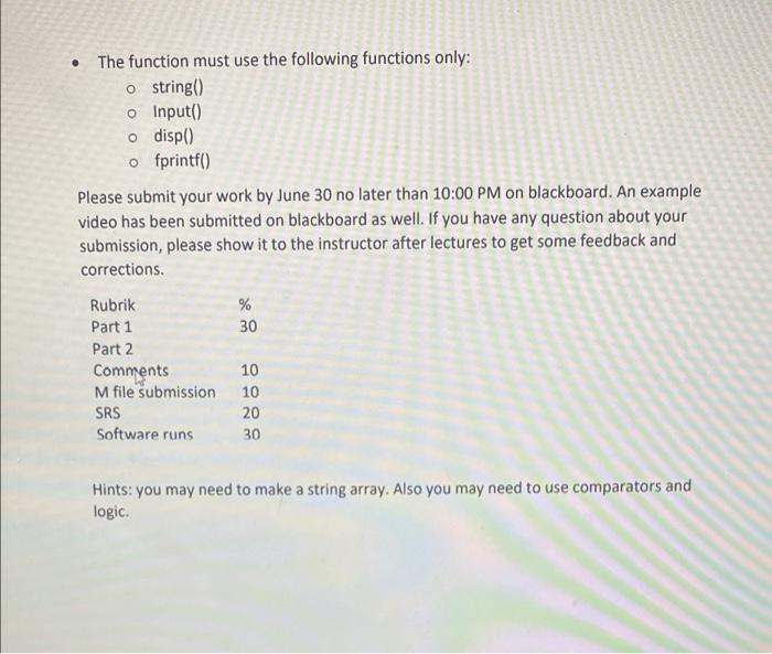 Solved Use MATLAB to make a guessing game. The software will | Chegg.com